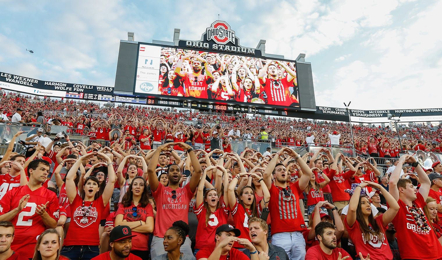 Ohio State Buckeyes Fan Rankings | Best Fans Ohio State Buckeyes