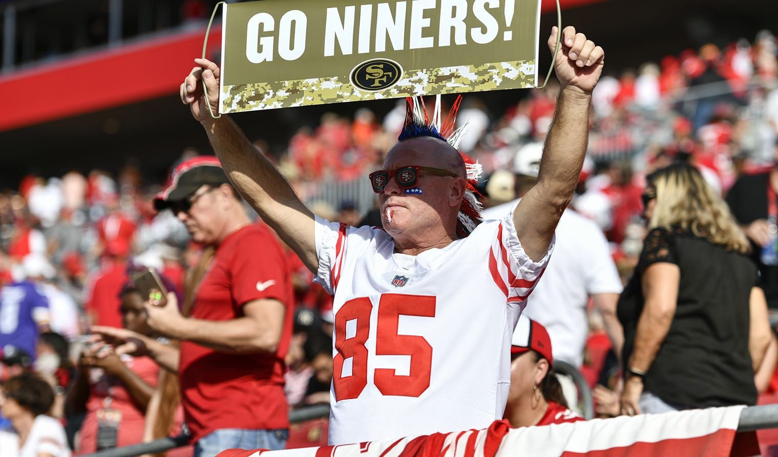 San Francisco 49ers Fan Rankings | Best Fans San Francisco 49ers